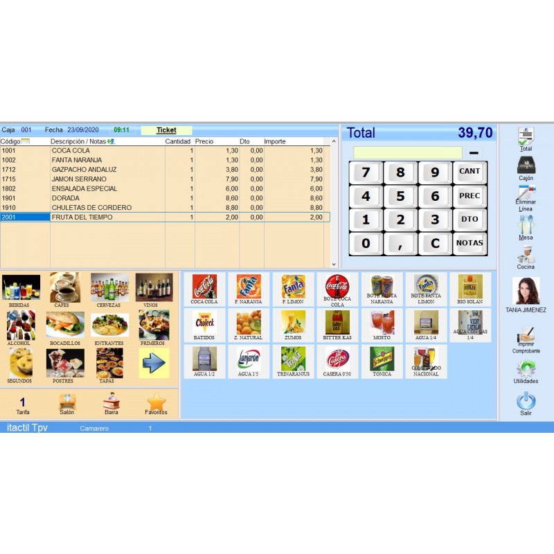 Itactil Líder Software de TPV